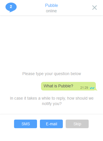 Pubble Help Center
